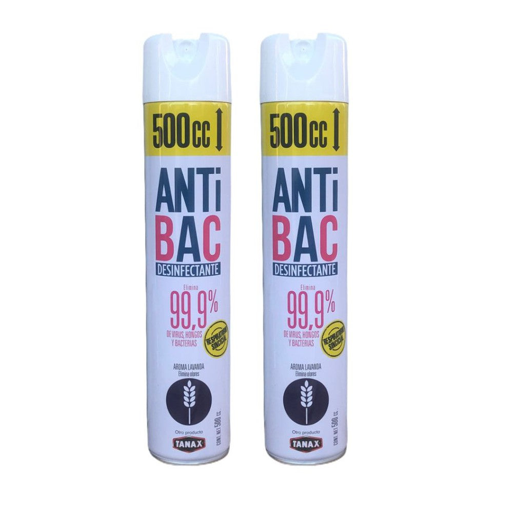 Desinfectante Spray Anti BAC 500 cc – Comercial Amanecer
